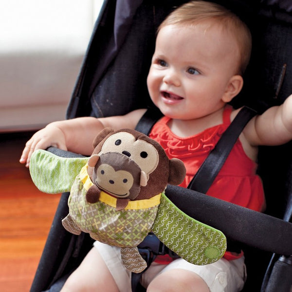 Skip Hop Monkey Hug & Hide Stroller Toy | DarlingBaby
